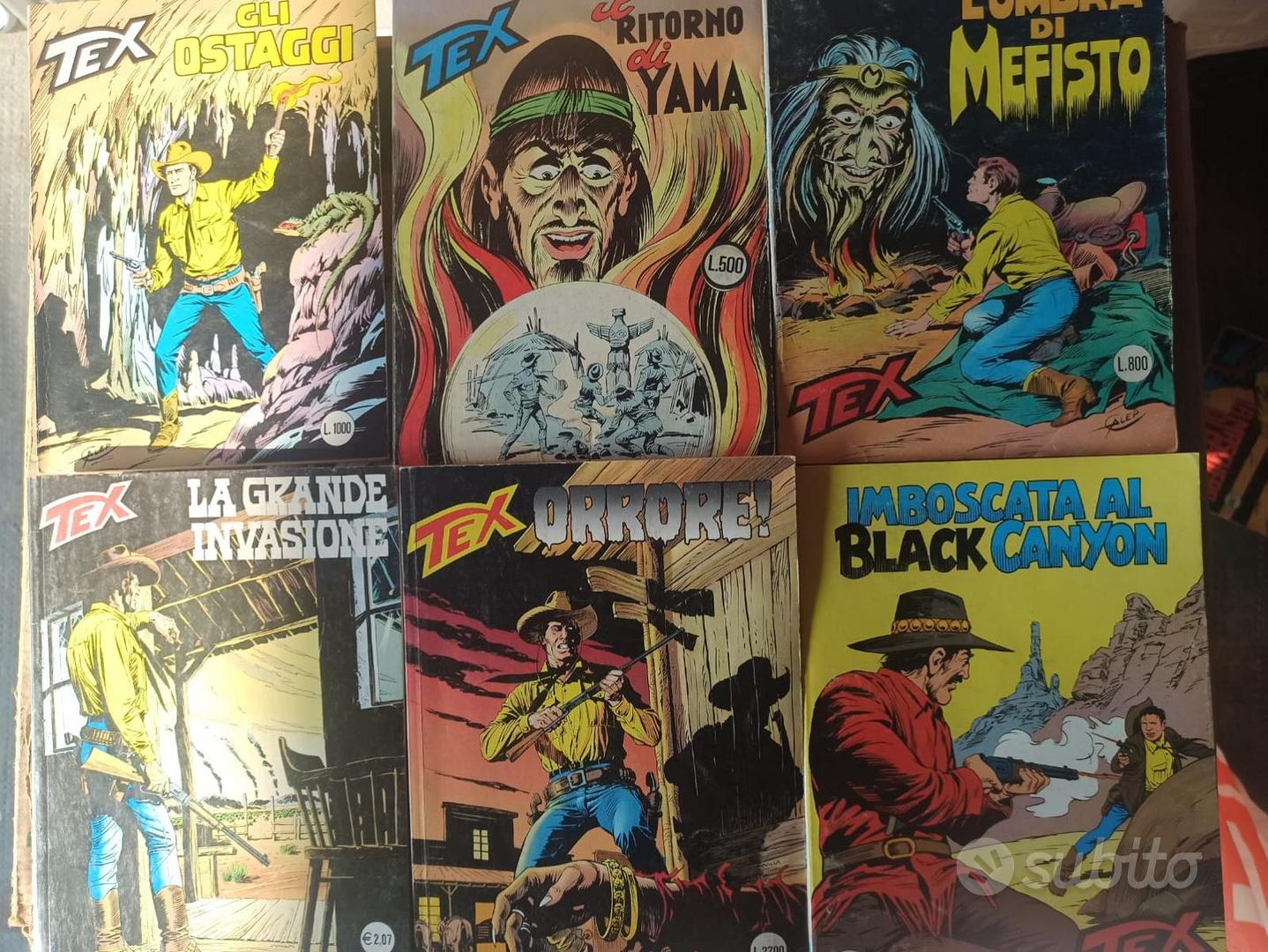 Fumetti Tex Willer compreso ristampa n°1 /2 - Collezionismo In vendita ...