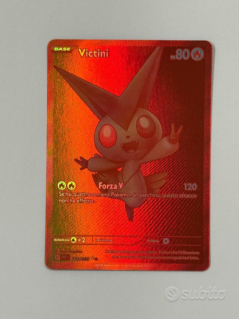 Pokémon Victini 172/086 ITA – Fuoco Bianco NM - Collezionismo In ...