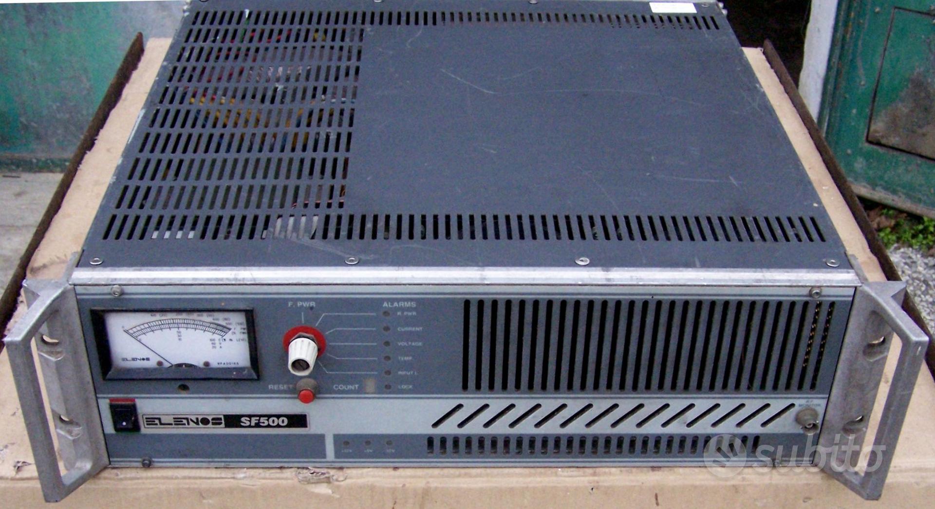 FM ELENOS SF 500 AMPLIFICATORE - Audio/Video In vendita a Venezia