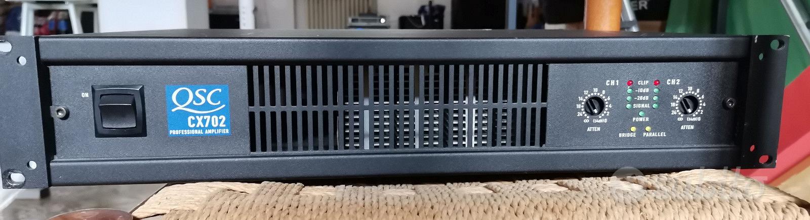 QSC CX 702 Amplificatore Finale di Potenza Made in - Strumenti Musicali ...