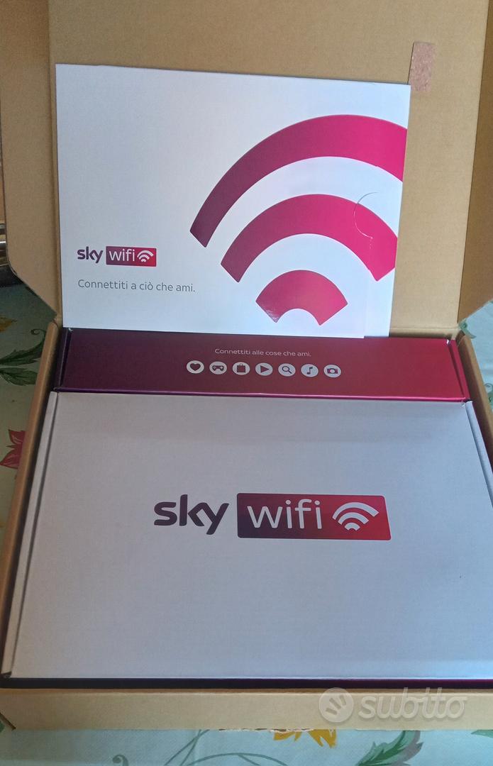 MODEM SKY WIFI HUB MOD.SR203 FIBRA FTTH/FTTC NUOV - Informatica In ...