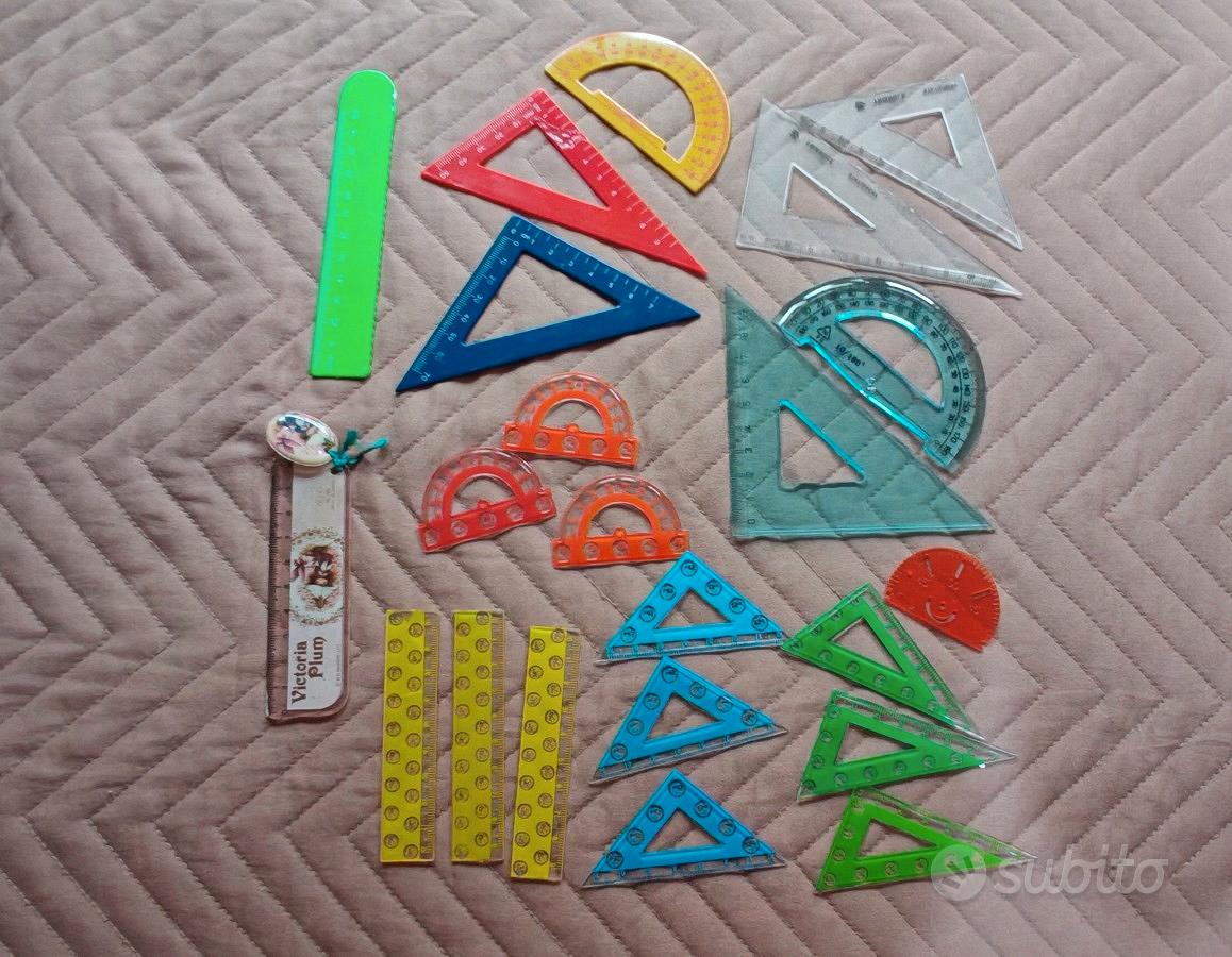 collezione mini squadre e righelli - 22 pezzi - Collezionismo In ...