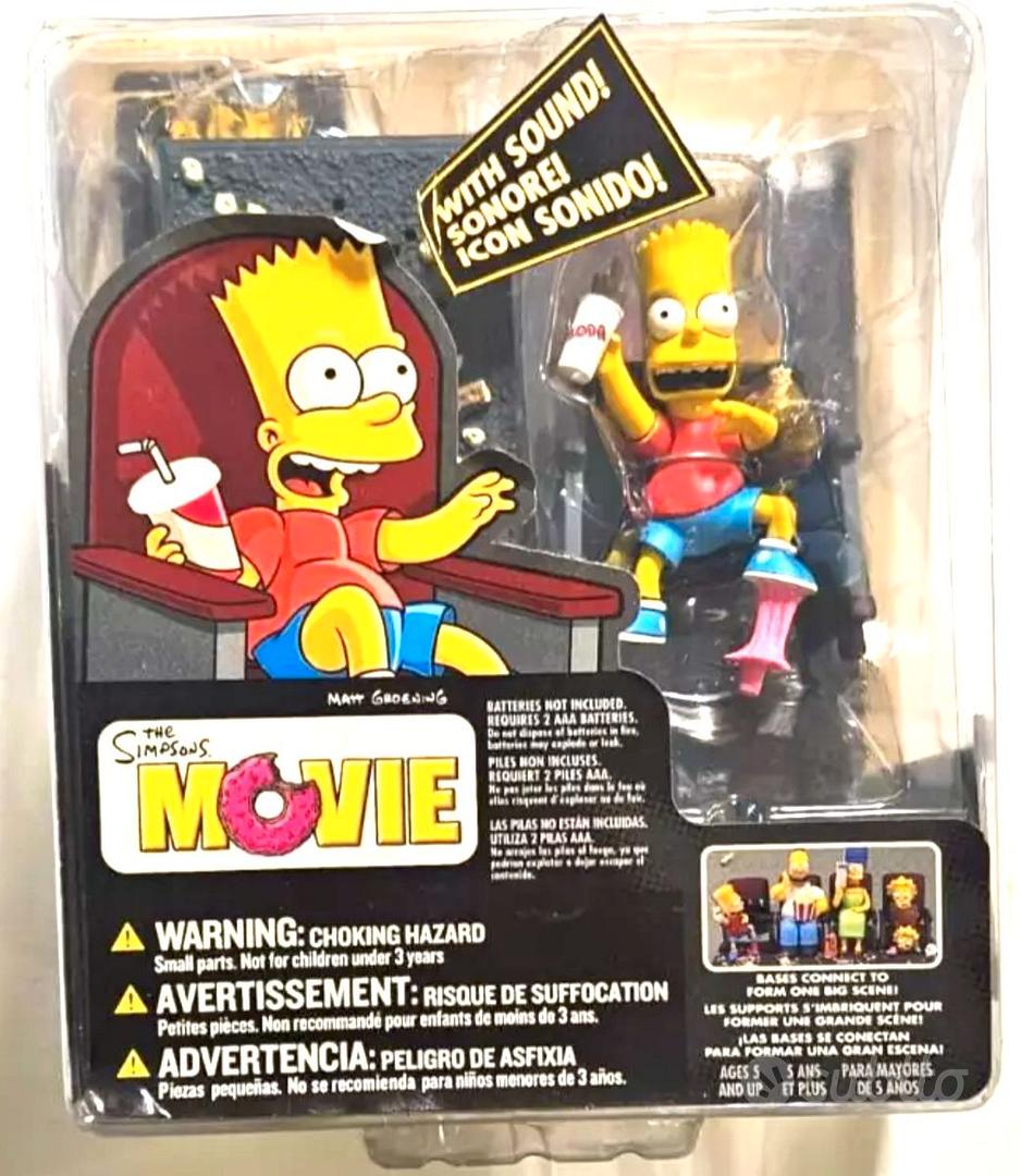 McFarlane Toys action figure THE SIMPSONS MOVIE - Collezionismo In ...