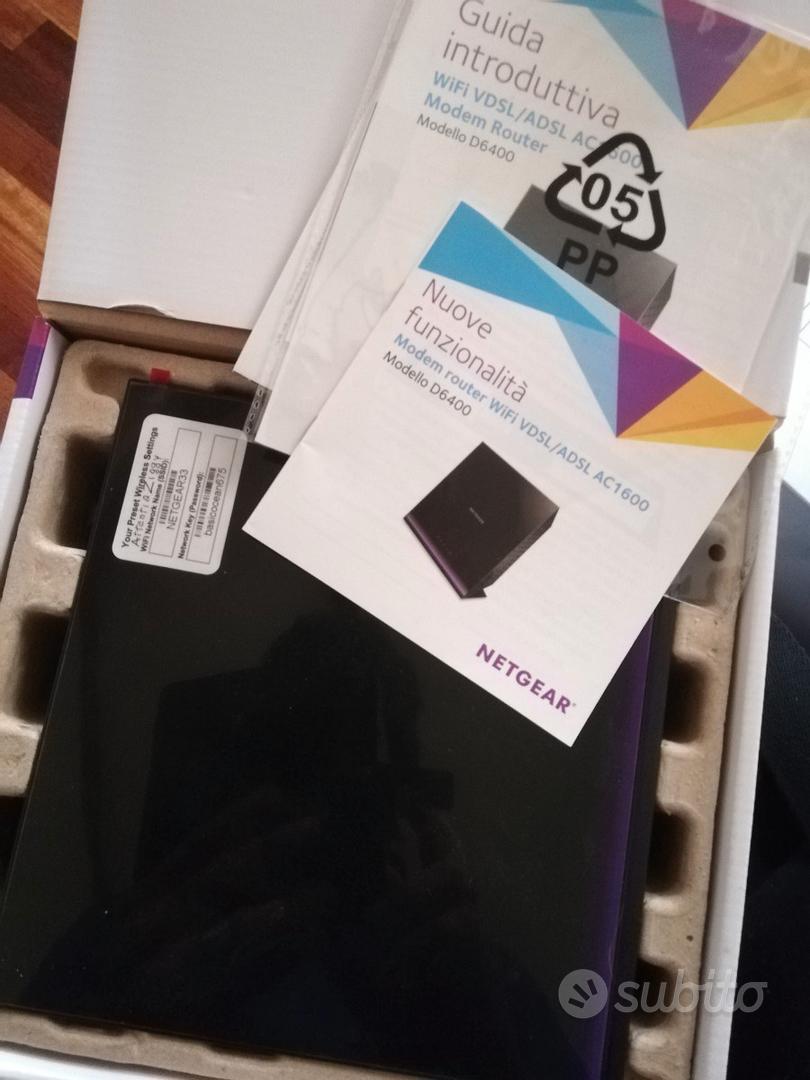 Netgear D6400 Modem Router WiFi AC1600 Dual Band - Informatica In ...