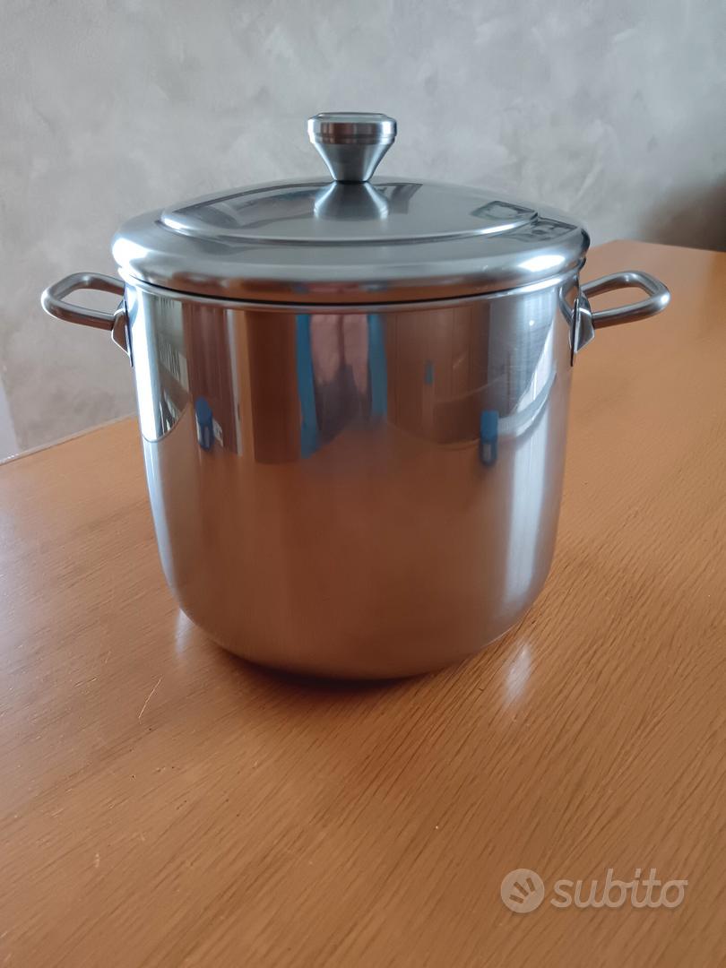 Pentola diam. 21 prof. 18 cm. acciaio inox 18/10 - Arredamento e ... Pentola diam. 21 prof. 18 cm. acciaio inox 18/10 - Arredamento e ...