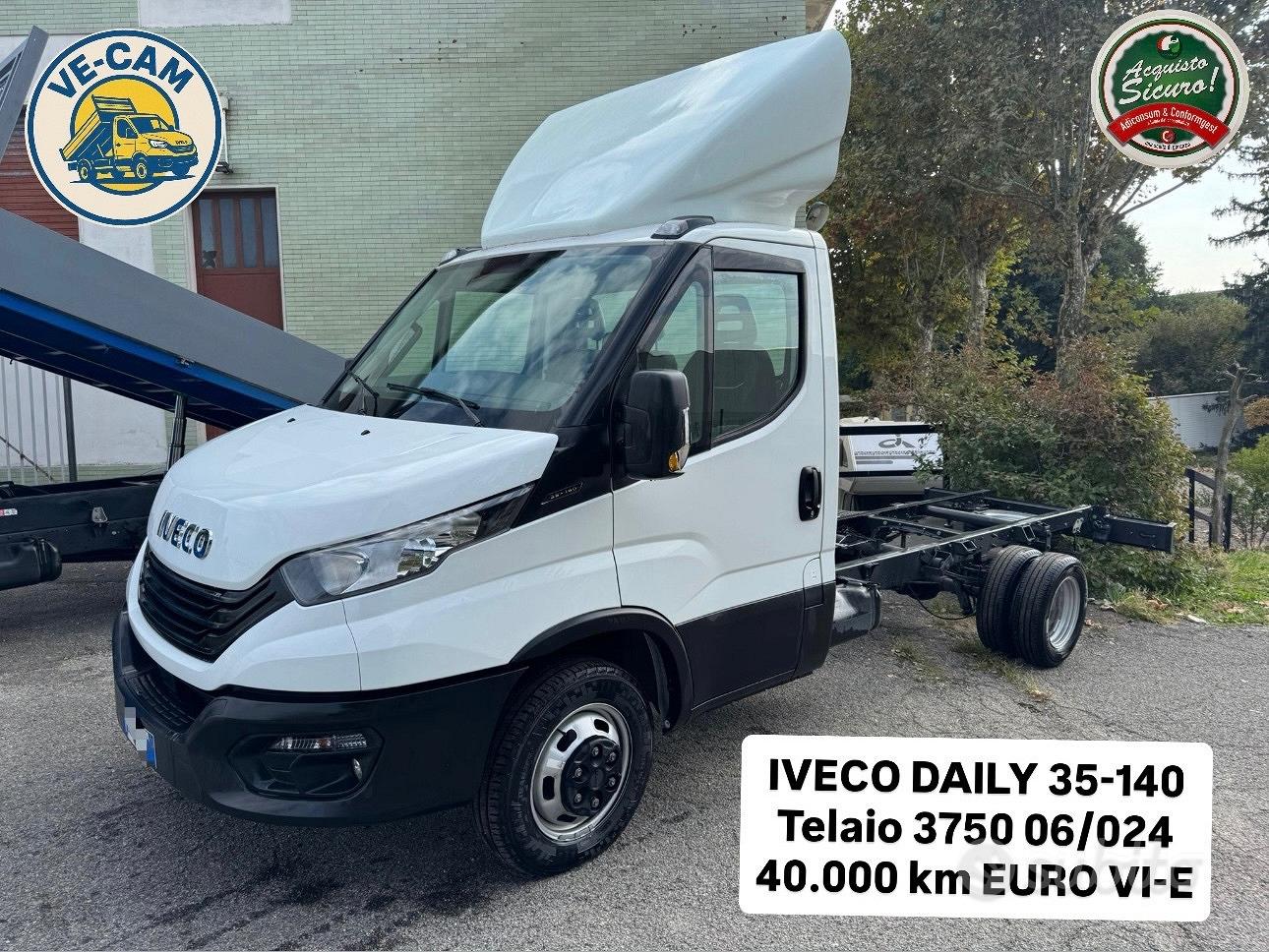 Subito - VE-CAM - IVECO DAILY 35-140 TELAIO 3750 2024 EUROVI-E ...