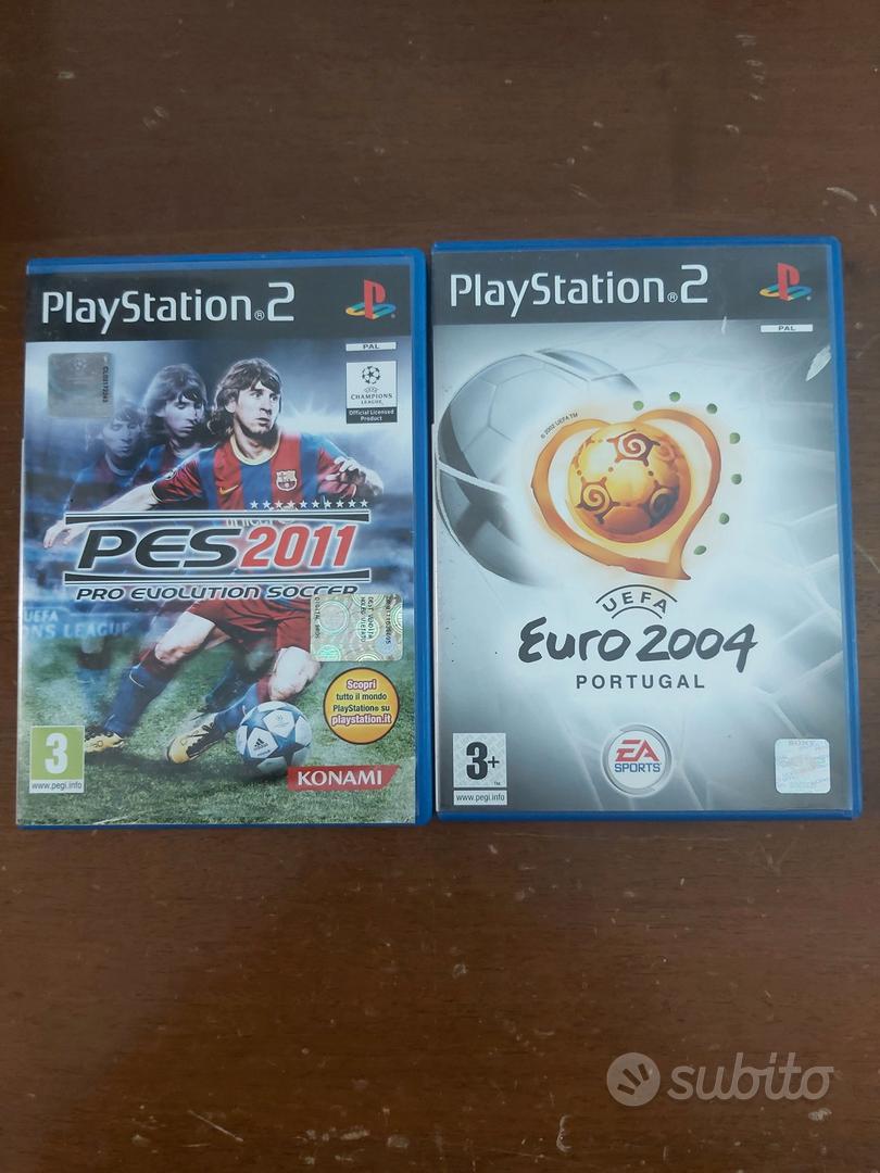 PES 2011 & UEFA Euro 2004 PS2 - Console e Videogiochi In vendita a Pavia