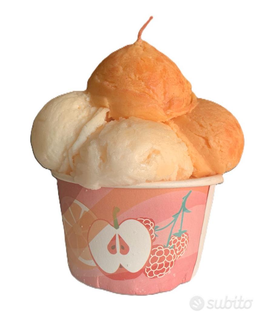 Candela profumata a forma di gelato - Arredamento e Casalinghi In ...