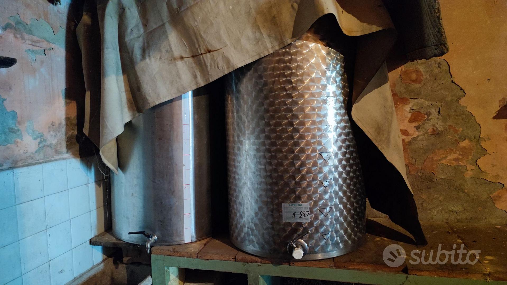 Cisterna inox 500lt - Giardino e Fai da te In vendita a Brescia