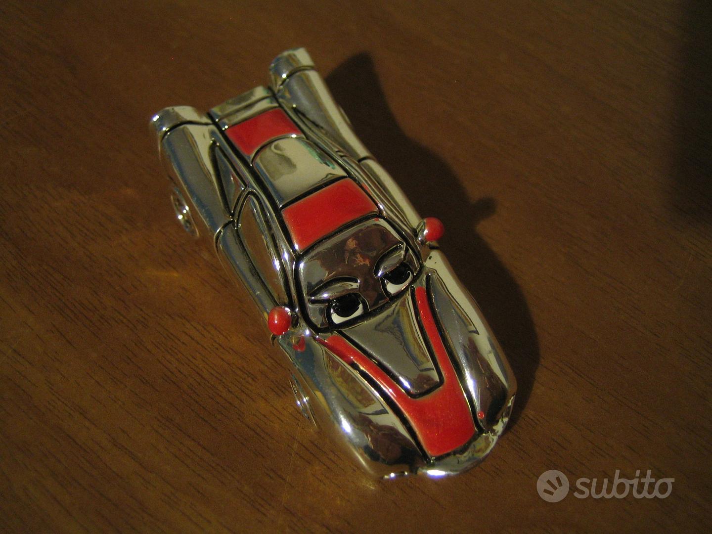 MODELLINO CARS PIXAR in ARGENTO LAMINATO Bongelli - Collezionismo In ...