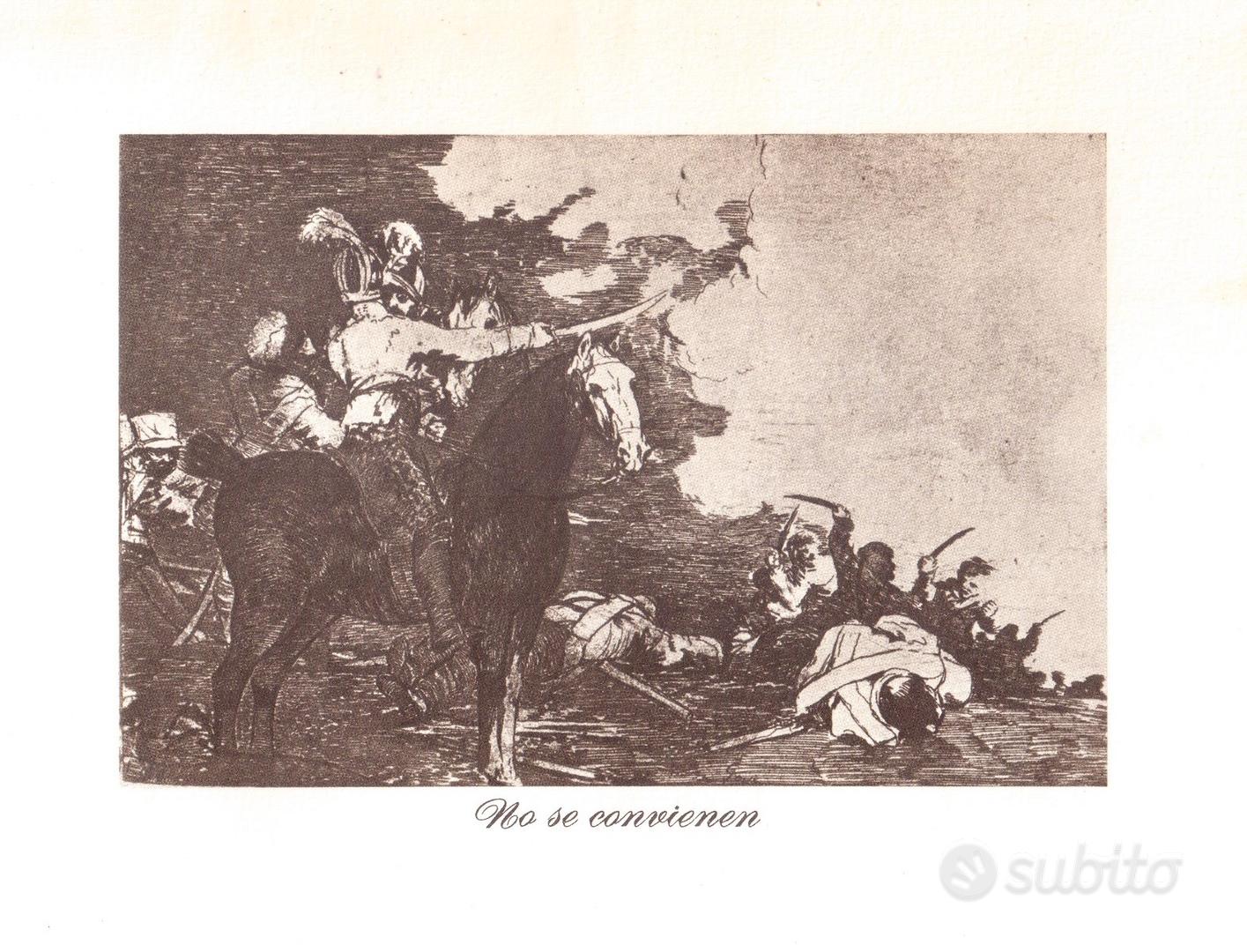 6 incisioni Goya Los desastres de la guerra - Libri e Riviste In ...