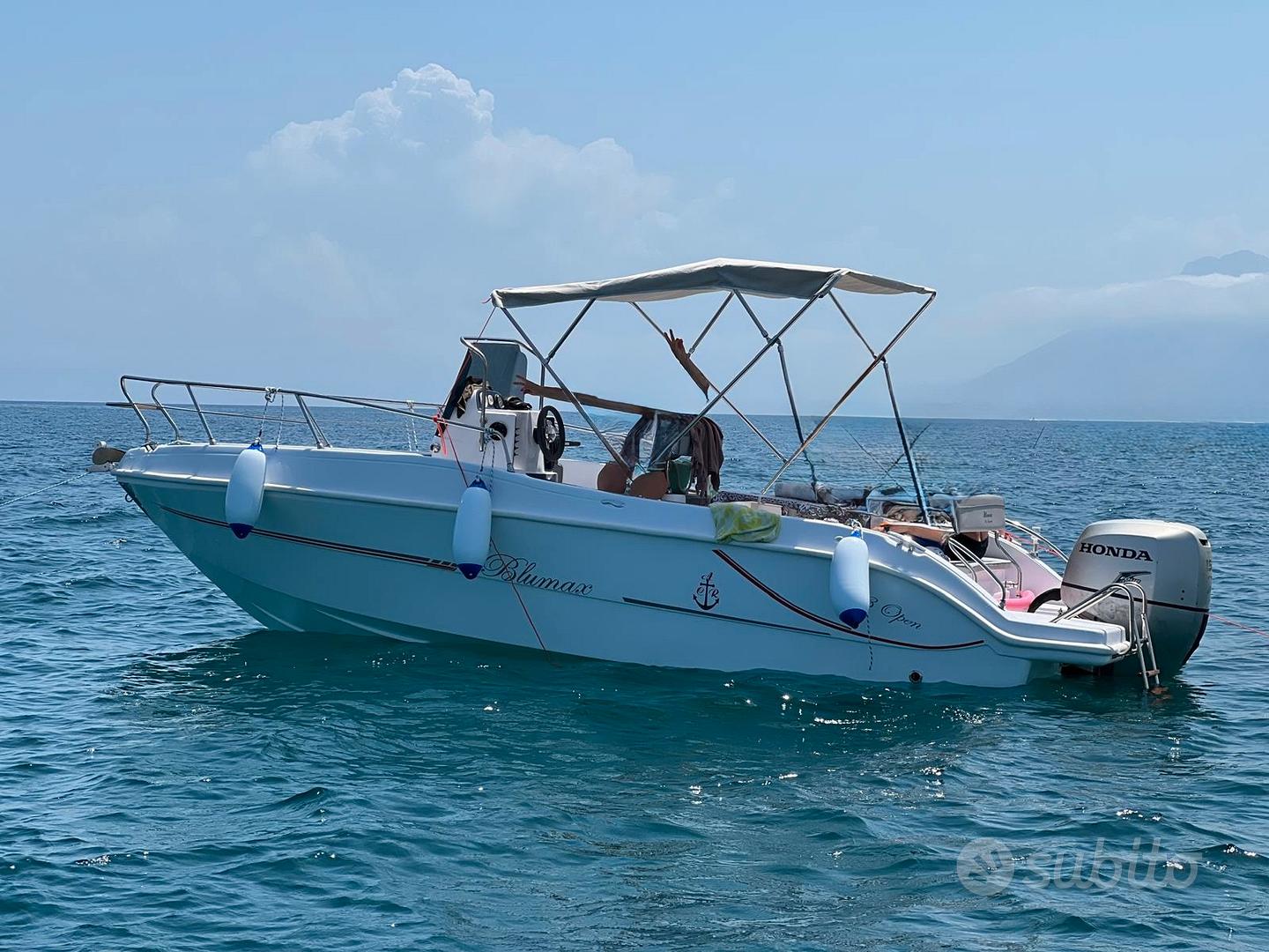 Barca open blu Mac 23 - Nautica In vendita a Palermo
