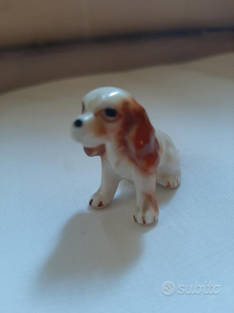 Lotto 3 statuine miniature cani porcellana vintage - Collezionismo In ...