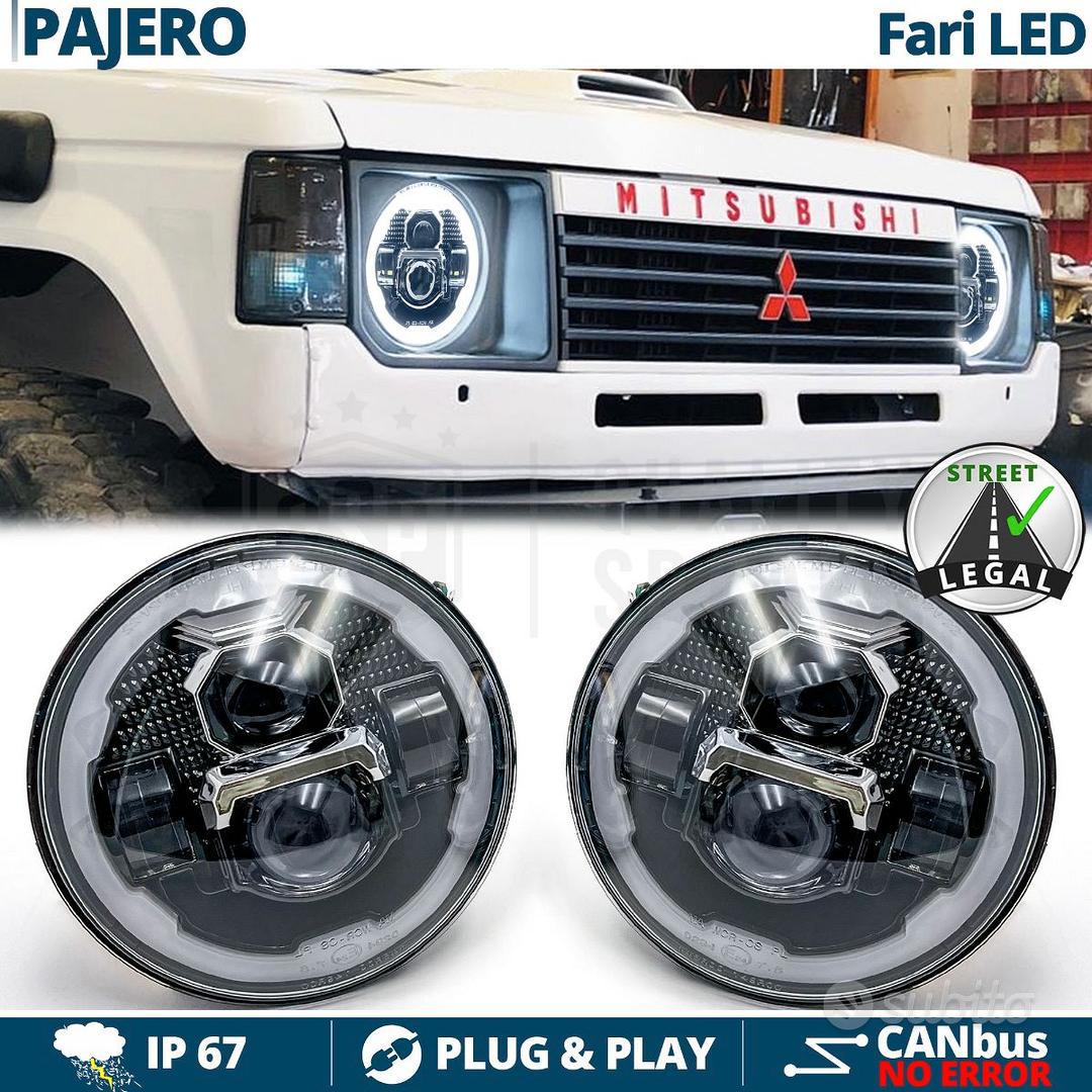 Subito - RT ITALIA CARS - FARI LED Per MITSUBISHI PAJERO 1 Angel OMOLOGATI - Accessori Auto In ...