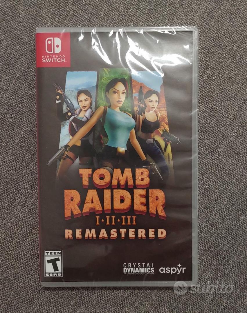 Tomb Raider 1-2-3 Remastered Nintendo Switch NUOVO - Console e ...