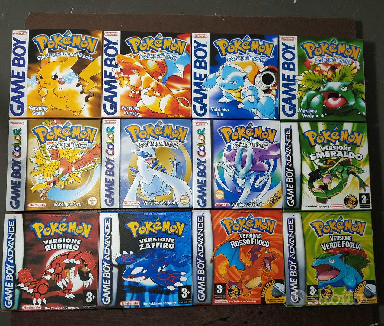 box a scelta Pokemon gameboy (leggi descrizione) - Console e ...