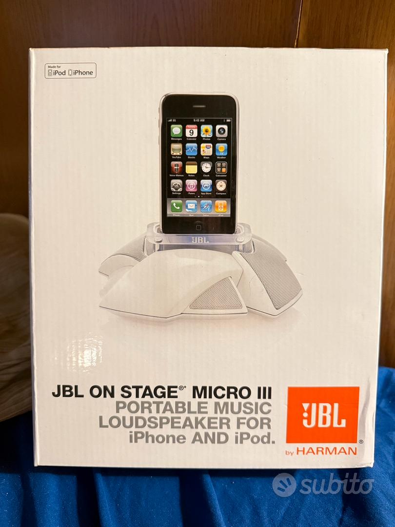 JBL On Stage Micro III per iPhone iPod - Audio/Video In vendita a Roma
