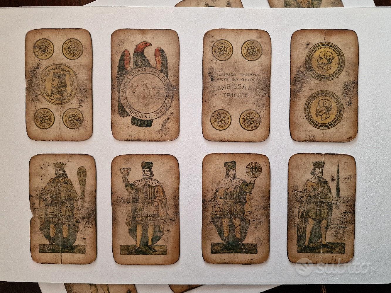 Antiche carte da gioco - Collezionismo In vendita a Firenze
