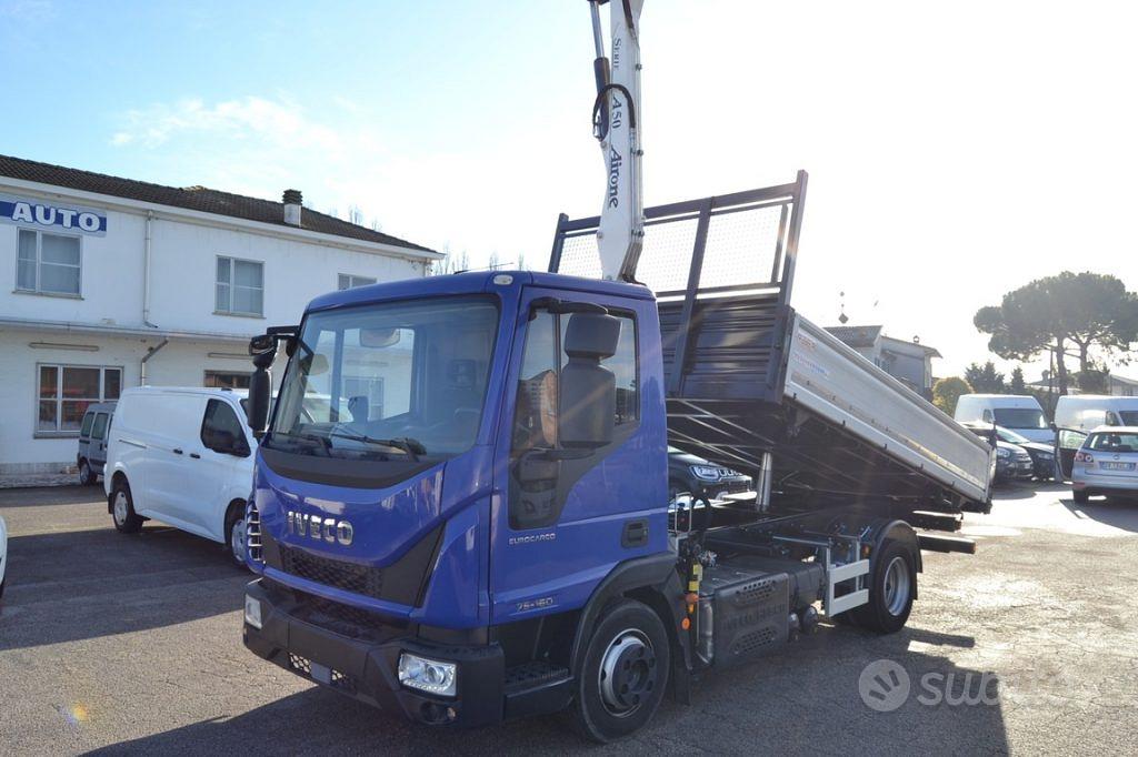 Subito - MARINELLI AUTO VACCOLINO DI COMACCHIO (FE) - IVECO EUROCARGO 75E16 CON GRU E ...