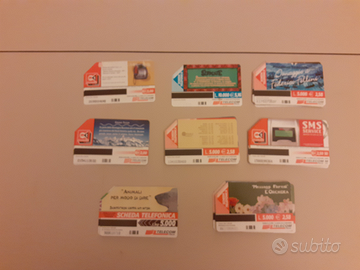 Schede ricariche telefoniche Telecom - Collezionismo In vendita a Milano