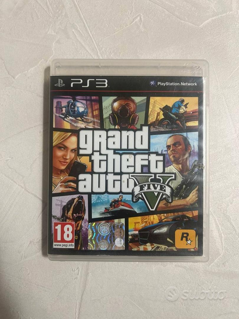 Grand Theft Auto V 5 GTA 5 PS3 Sony Playstation 3 - Console e Videogiochi In vendita a Campobasso