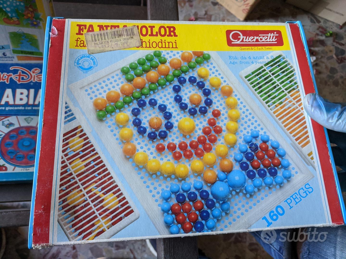 FANTACOLOR FANTASIA E CHIODINI - Quercetti - Tutto per i bambini In ...