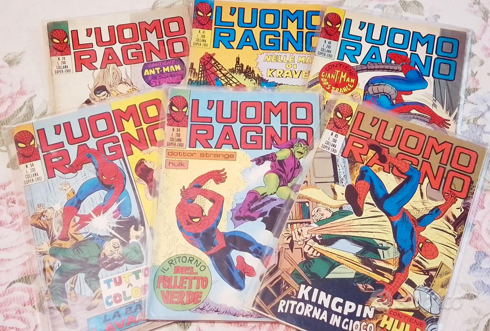 Fumetti L'UOMO RAGNO - Collezionismo In vendita a Torino