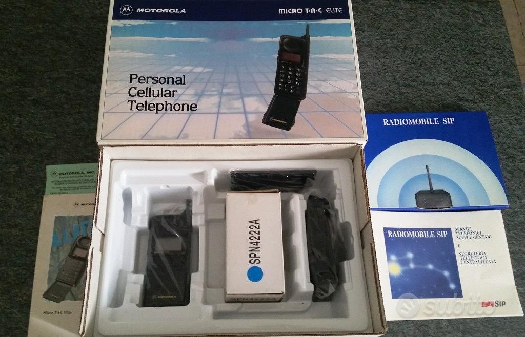 Motorola Microtac Elite Etacs Made in U.S.A - Collezionismo In vendita ...