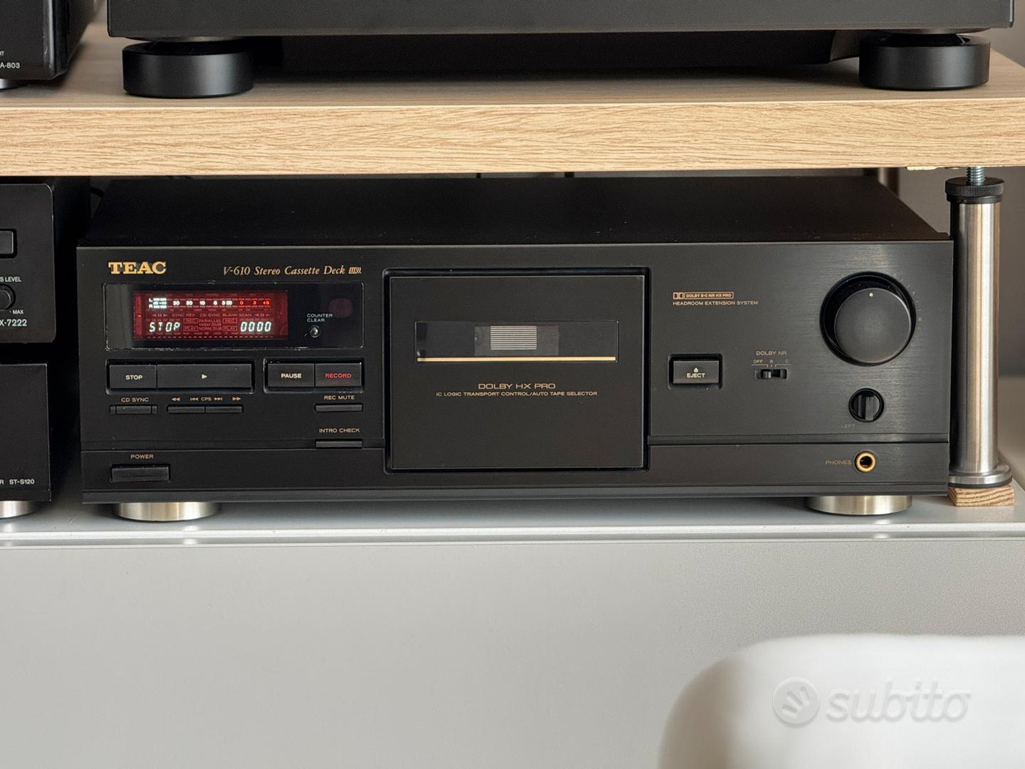 Teac V 610 piastra di registrazione cassette - Audio/Video In vendita a Ancona