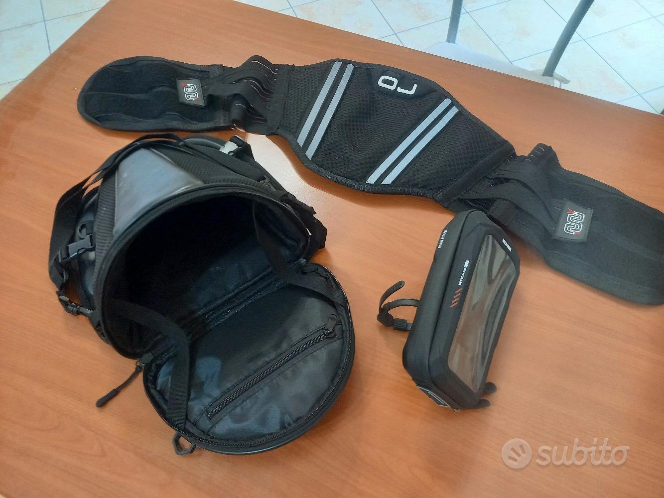 accessori moto: borsa + fascia lombare + porta cel - Accessori Moto In ...