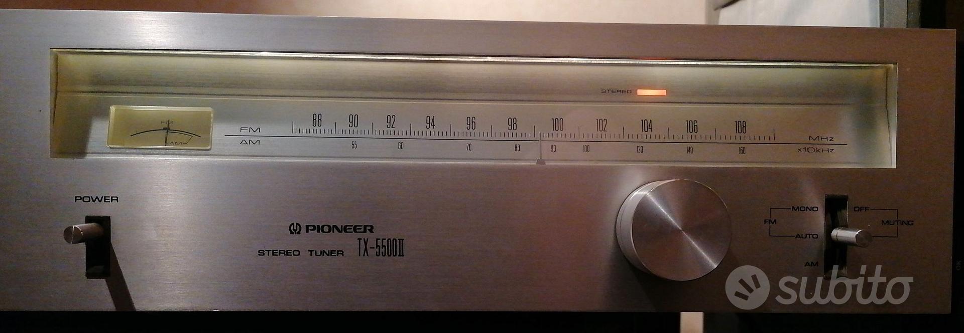 Pioneer TX 5500 II tuner sintonizzatore AM-FM St - Audio/Video In vendita a Milano