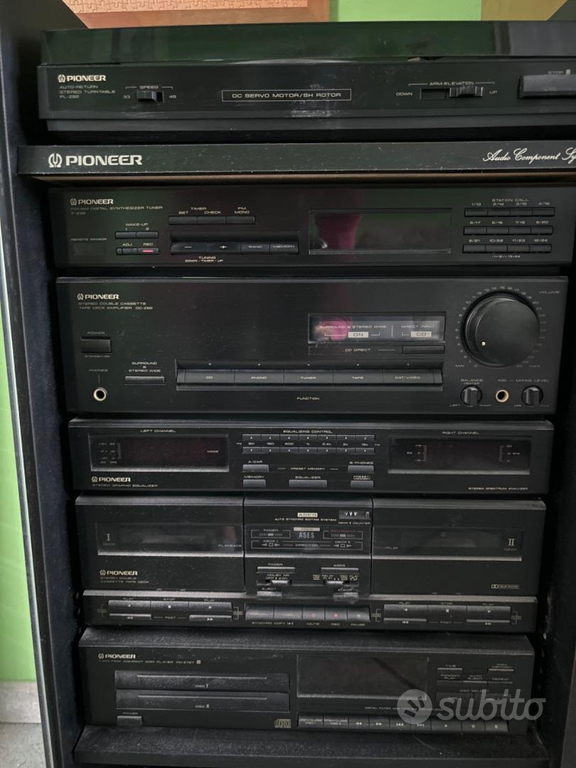 HiFi Stereo COMPLETO Pioneer anni 80 - Audio/Video In vendita a Cremona