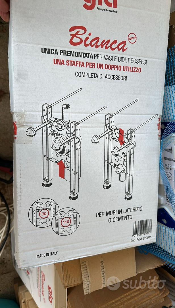 Staffe per bidet sospesi - Arredamento e Casalinghi In vendita a Pavia