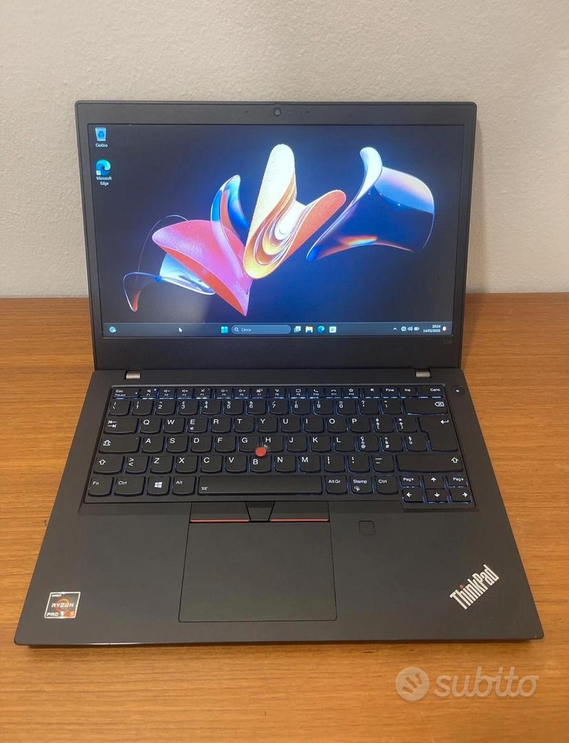 LENOVO L14 GEN 1 RYZEN 5 PRO 4650U 24/512ssd GRD A - Informatica In ...