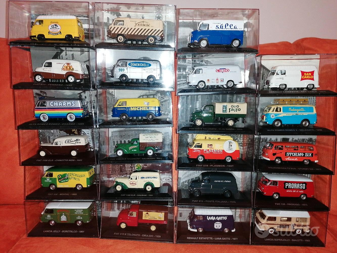 modellini in scala 1 :43 Nuovi con teca rigida - Collezionismo In ...