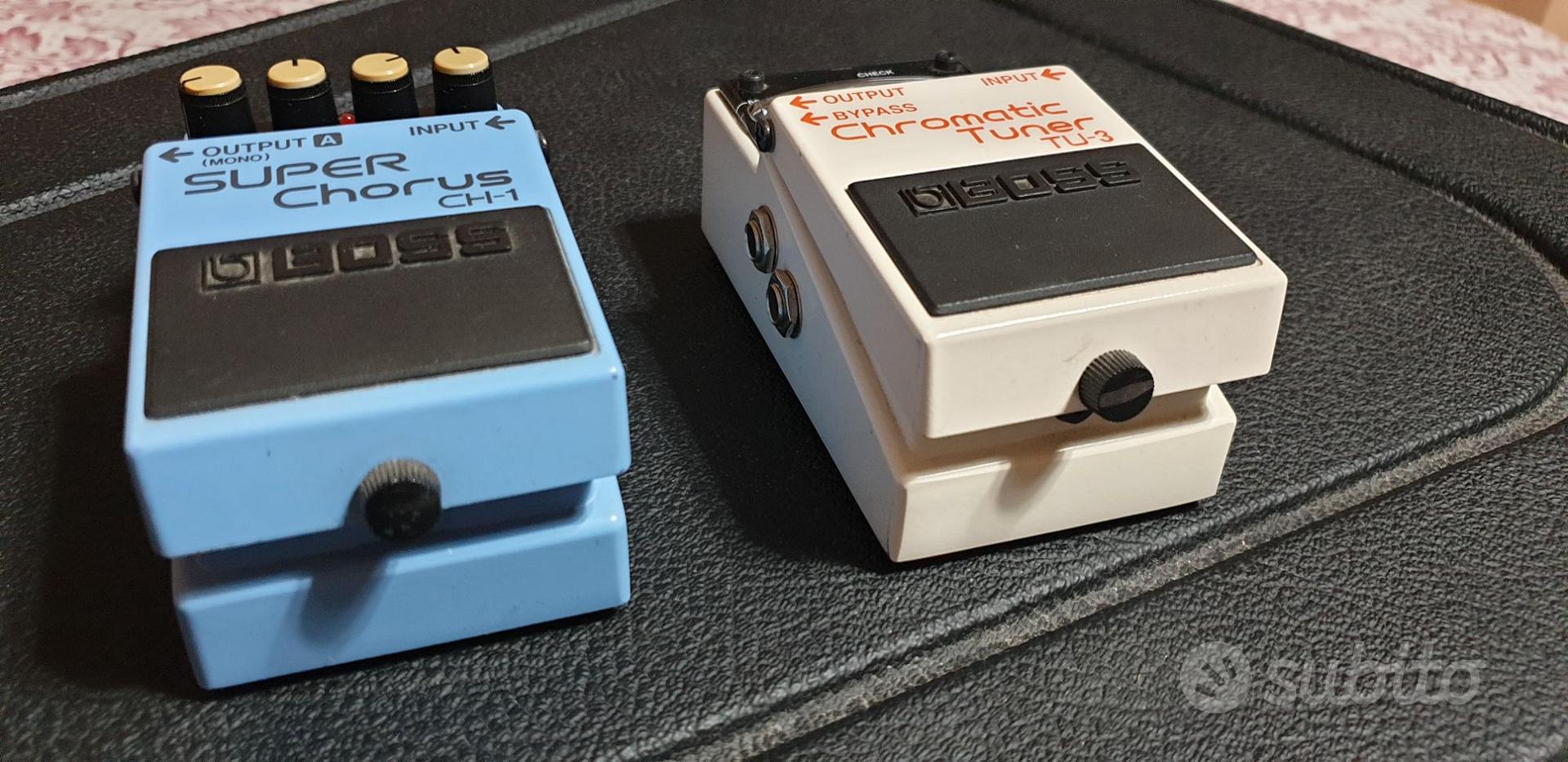 Boss Stereo Super Chorus e Chromatic Tuner TU3 - Strumenti Musicali In ...