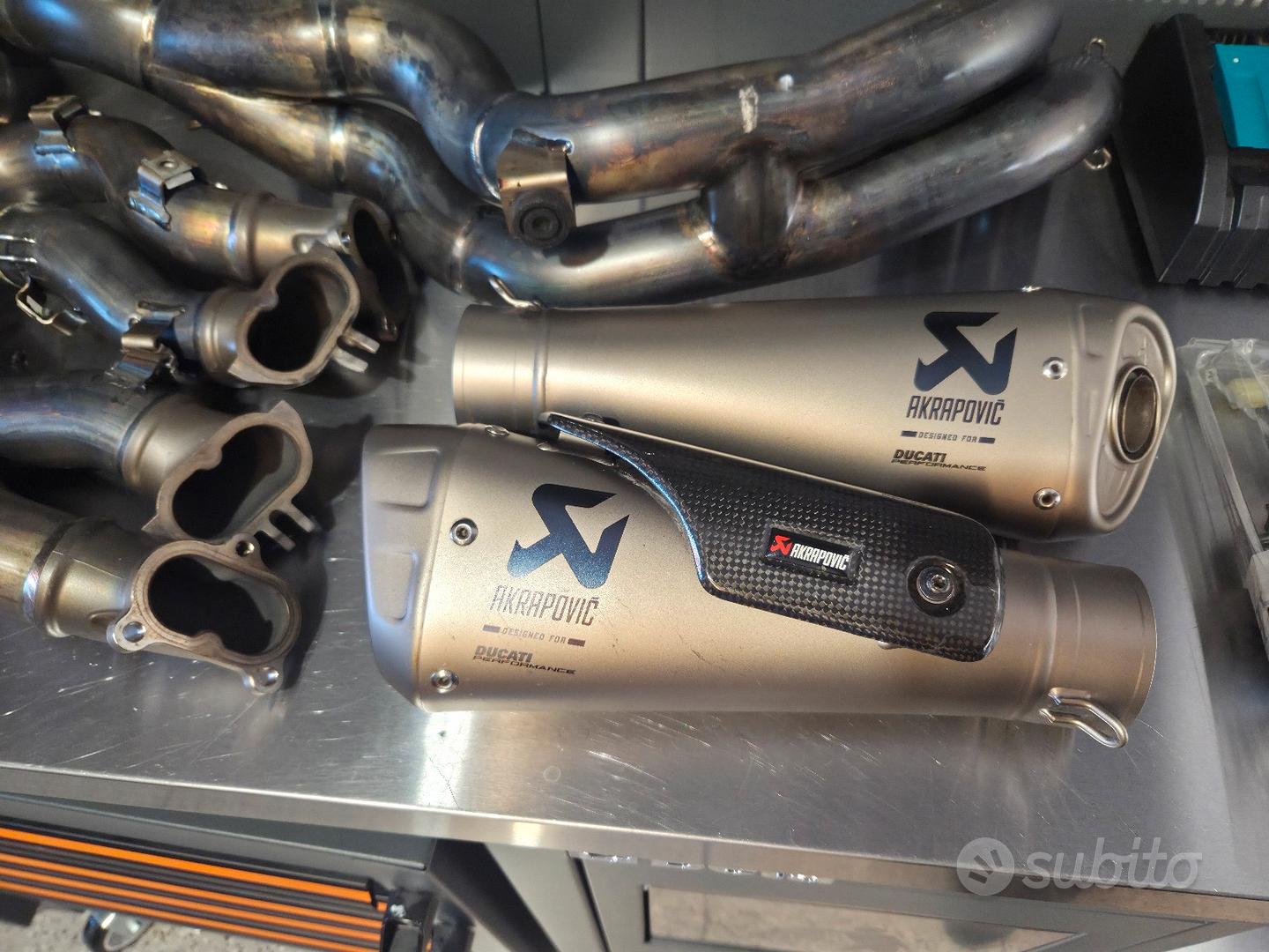 scarico completo akrapovic ducati panigale v4 - Accessori Moto In ...