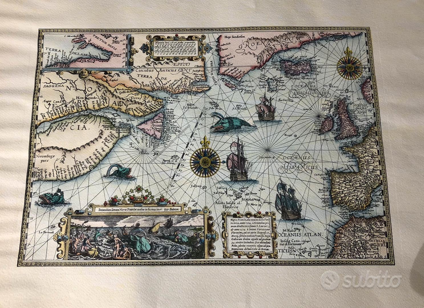 Tre Stampe epoca (mappe caravelle) da Collezione - Collezionismo In ...