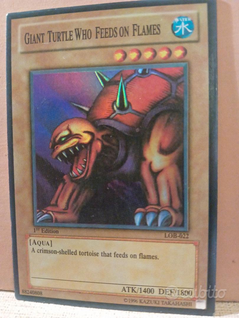 carta Yu-Gi-Oh! Giant Turtle holo - Collezionismo In vendita a Reggio ...