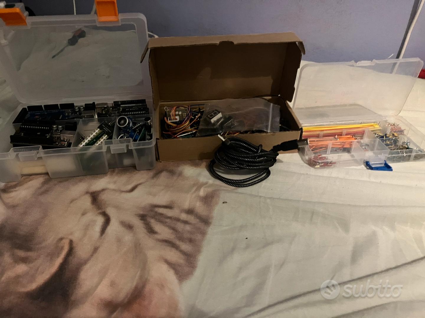 Arduino Uno(x2) + arduino mega+ sensori+ cavi - Informatica In vendita ...