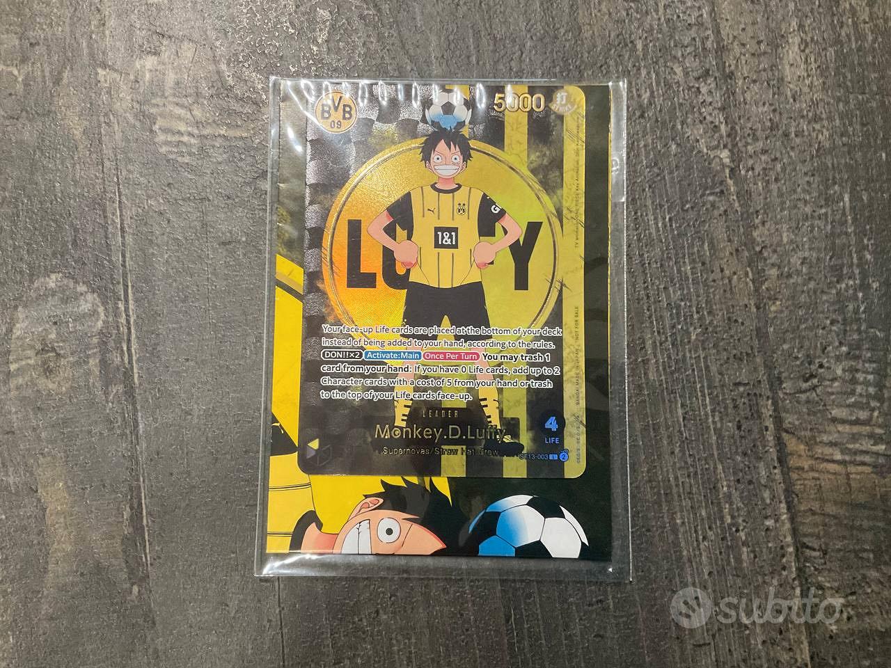 carta Rufy bvb x One piece - Collezionismo In vendita a Torino