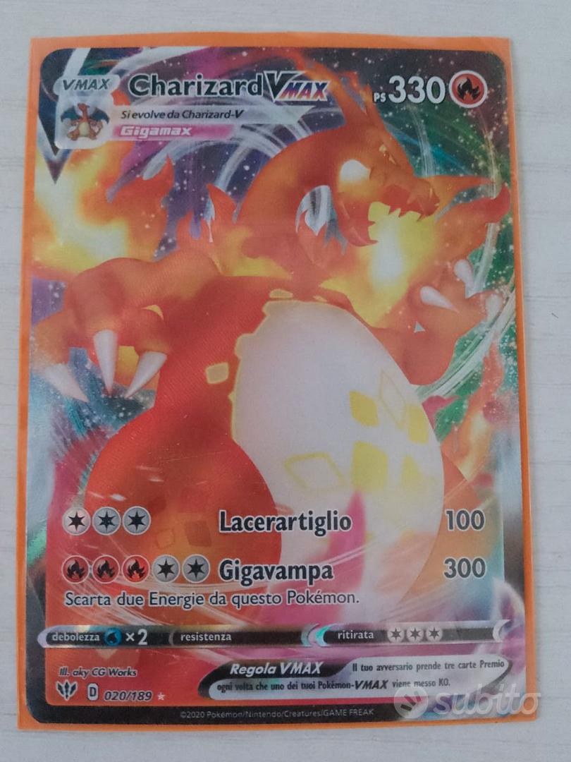 Carta Pokemon Charizard Vmax - Collezionismo In vendita a Monza e della ...
