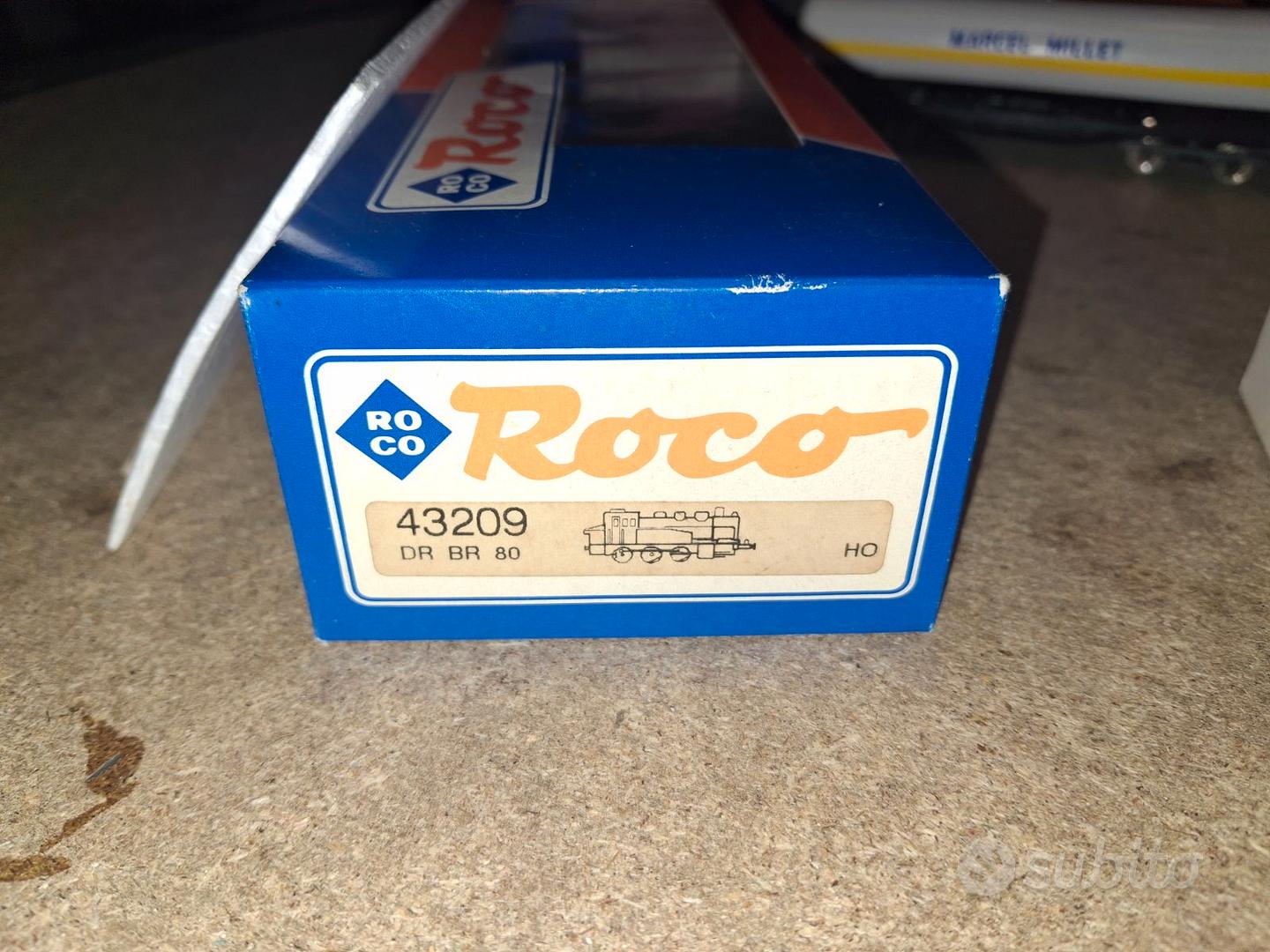 Roco Ho locomotiva a vapore 43209 Dr Br 80023 - Collezionismo In ...