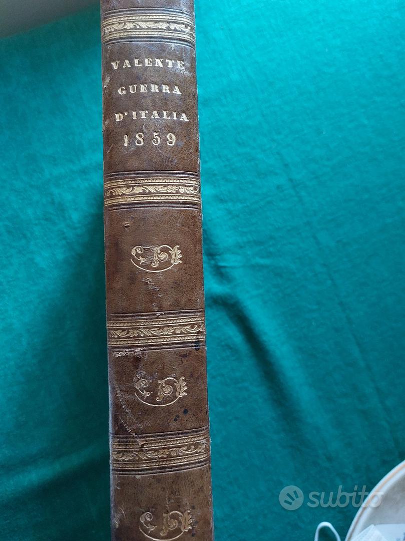 Volume storico antico - STORIA DELL'ITALIA CENTRAL - Libri e Riviste In ...