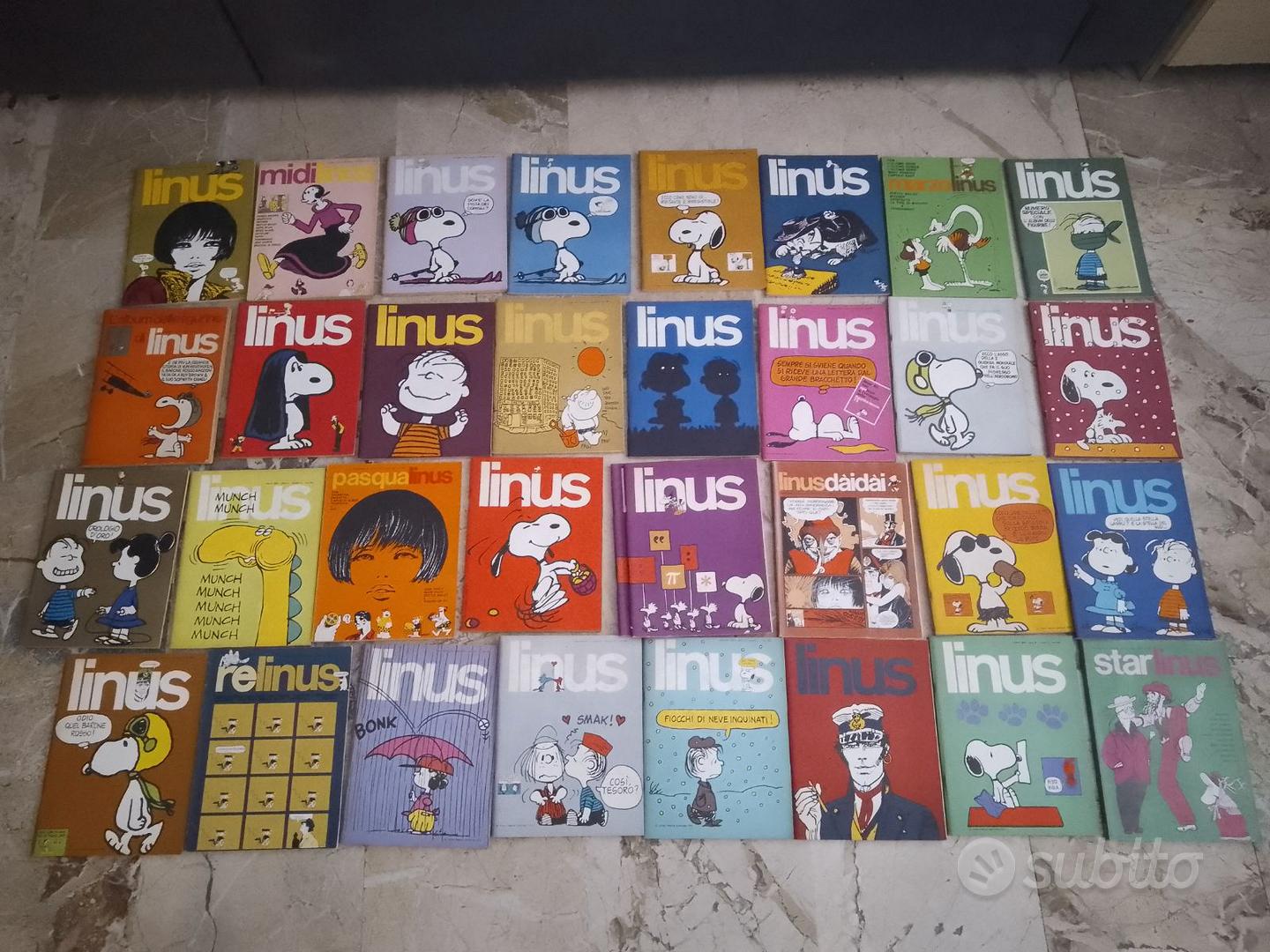 Collezione completa Linus Snoopy -prima ediz. - Collezionismo In ...