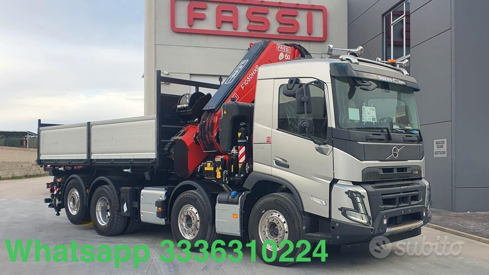 Subito - MJEDIS ITALI S.R.L. - VOLVO FMX540 NUOVO DA IMM. CON GRU FASSI ...