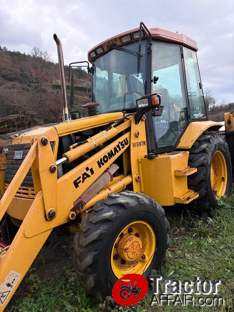 Subito - Tractor Affair - Komatsu WB97R TERNA X COMMERCIANTI ORE 3.800 ...