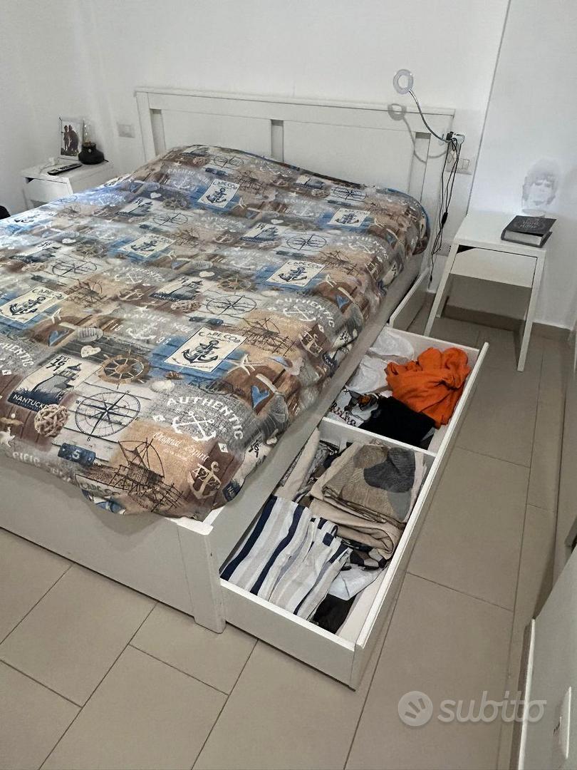 Struttura Letto Ikea + Doghe + Materasso - Arredamento e Casalinghi In ...