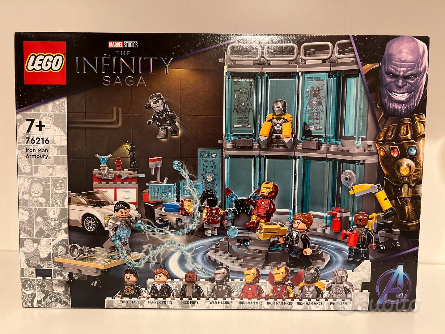 Lego 76216 Marvel Armeria Iron Man MAI APERTO - Collezionismo In ...