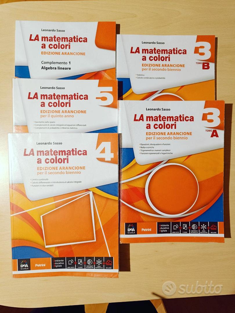 La matematica a colori 3A/B + 4 + 5 + Complemento - Libri e Riviste In ...